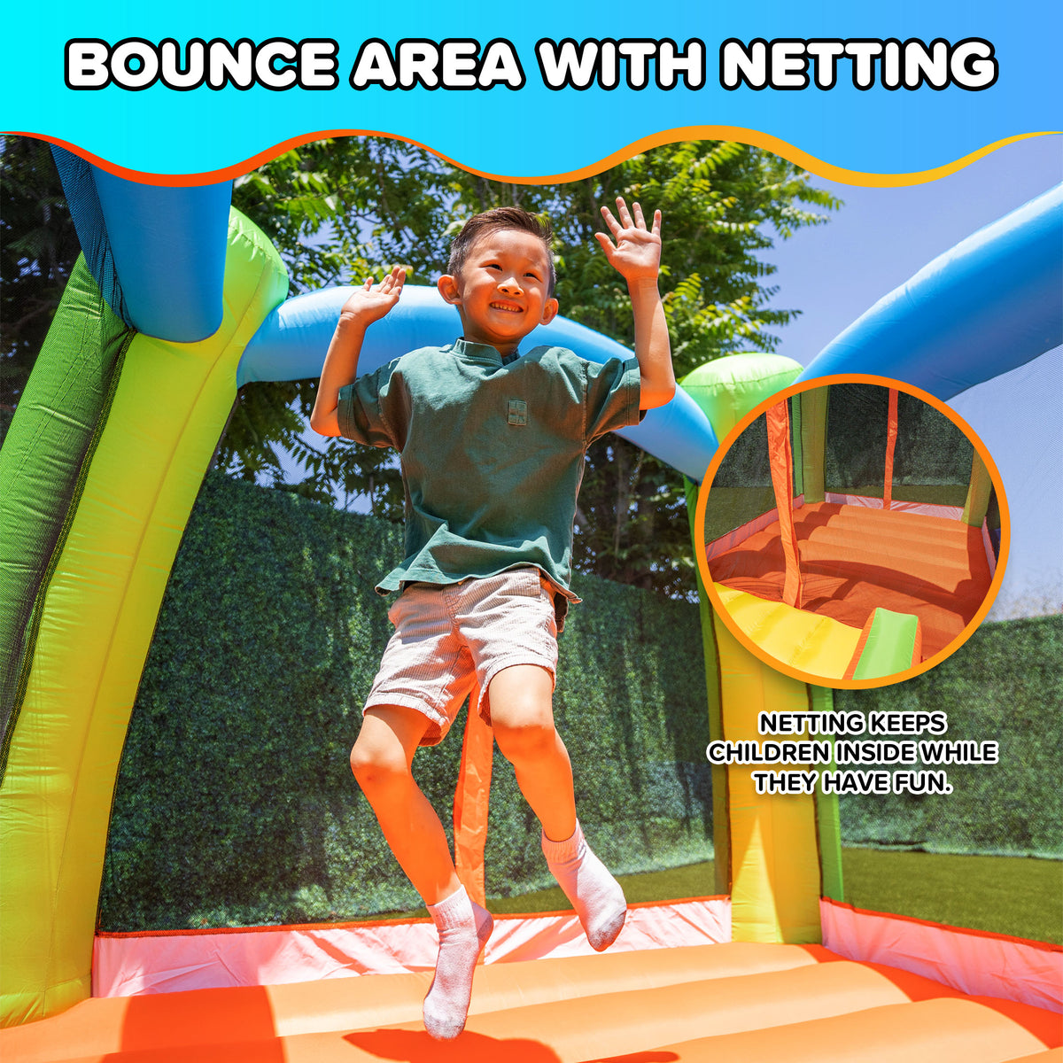 My 1st Jump N Play Inflatable Backyard Jumper – SportsPowerSwingSets