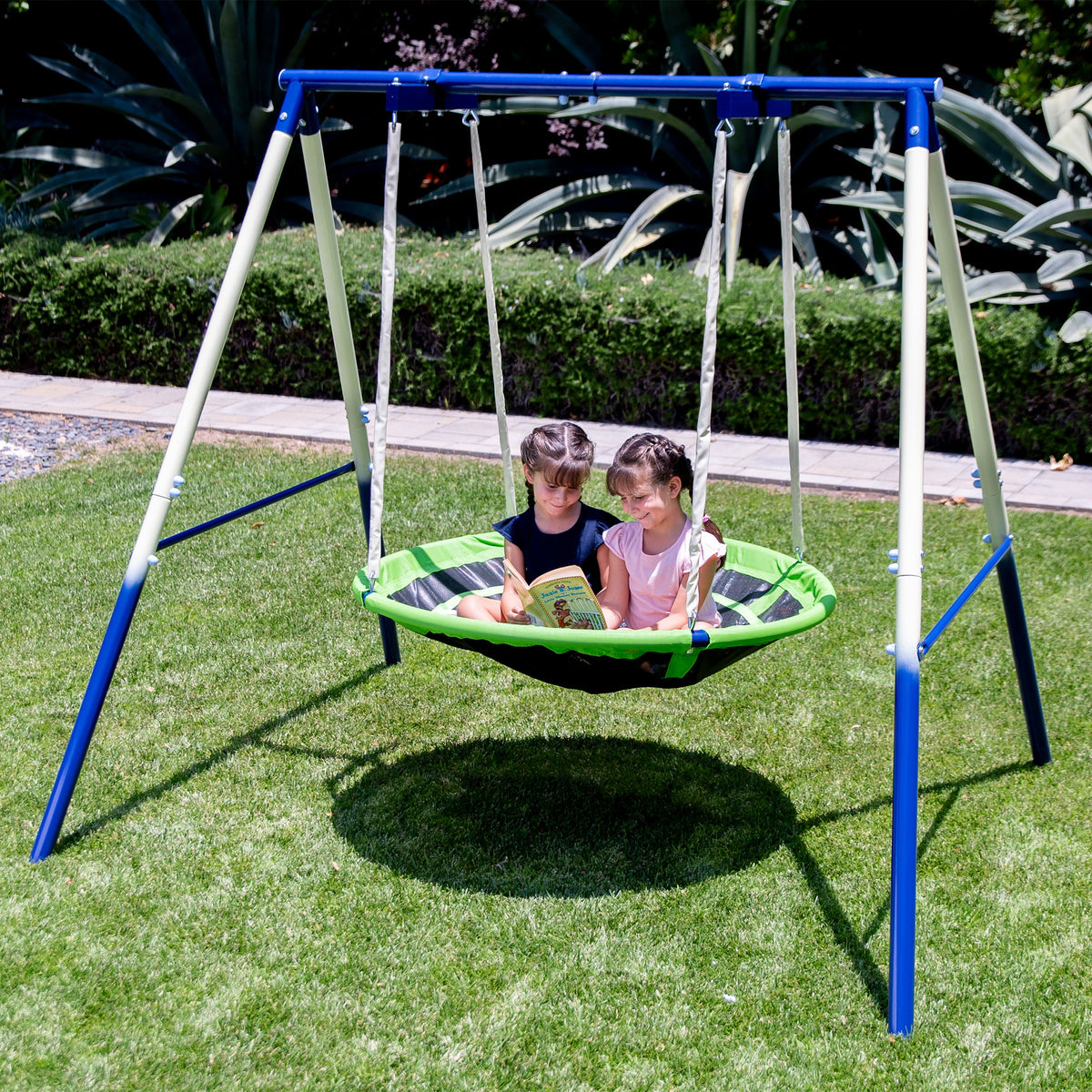Deluxe Saucer Swing Set – SportsPowerSwingSets